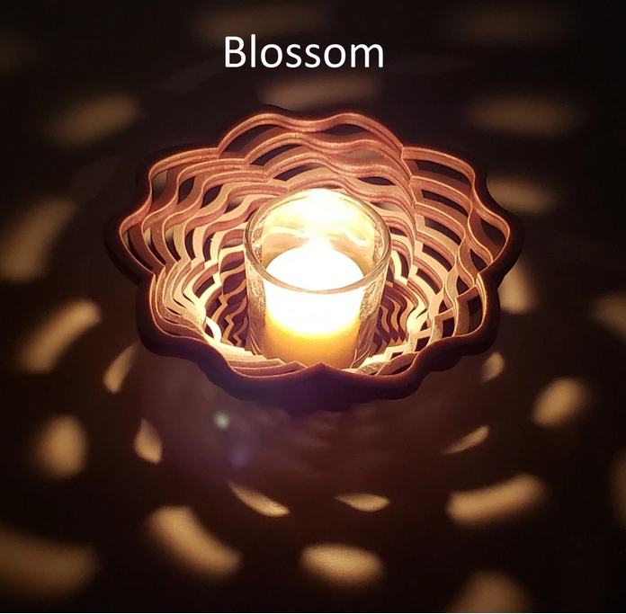 Baltic By Designs Votive (Blossom Pattern) – New Morning Gallery