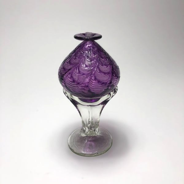 Callahan Mountain Oil Lamp in Purple – New Morning Gallery