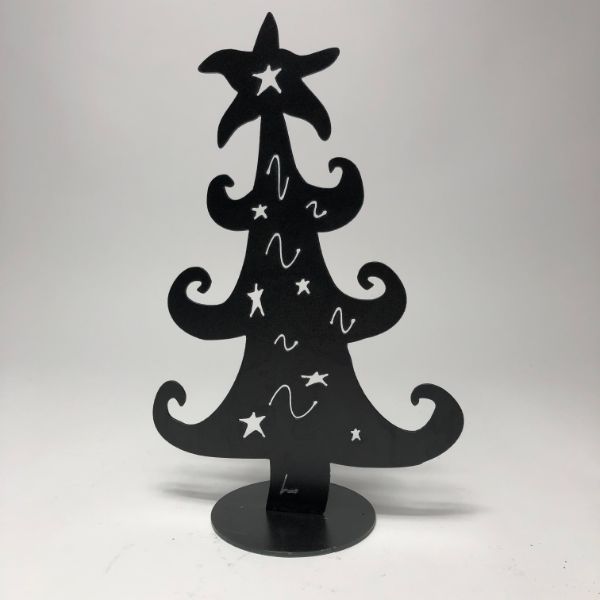 Garden Deva Wiggly Tree 12" (Natural Steel) – New Morning Gallery