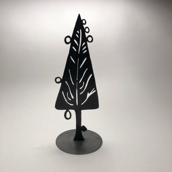 Garden Deva Evergreen Tree 18" (Natural Steel) – New Morning Gallery