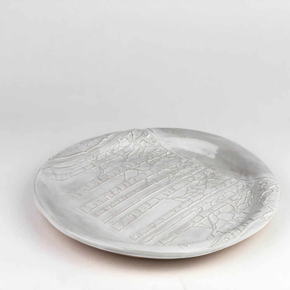 Laura Kaufman XL Birch Serving Plate – New Morning Gallery