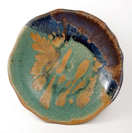 Kerry Brooks Pottery Wavy-Edge 11" Plate – New Morning Gallery