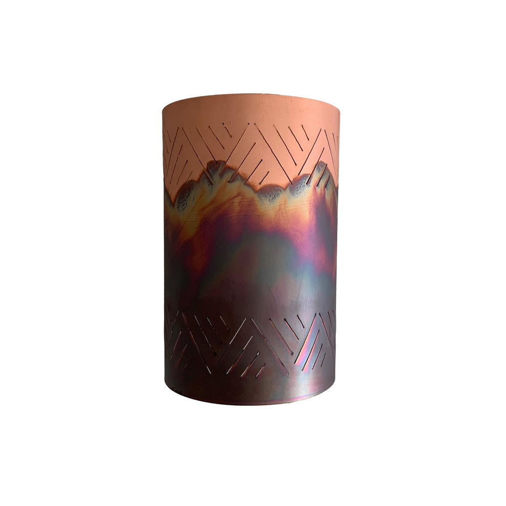 Kohler Lamp & Shade Crosshatch Copper Sconce – New Morning Gallery