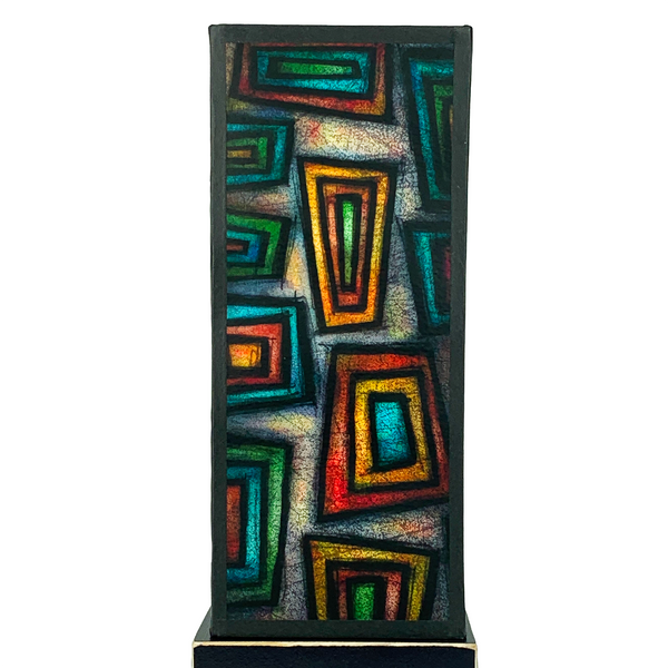 Spooner Creek Mood Lamp Funky Rectangles – New Morning Gallery